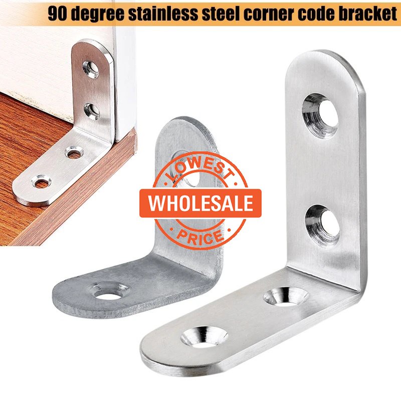 [Wholesale] Stainless Steel L-shaped Shelf Brackets Support / Peg Pin ...
