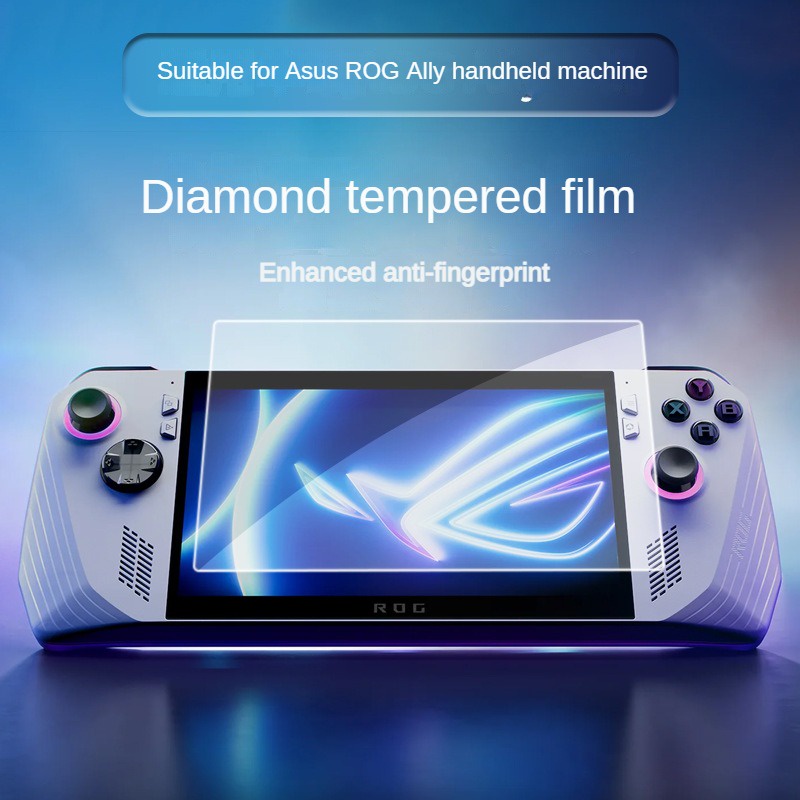 For Asus rog ally/X tempered film high-definition anti blue light 9H ...
