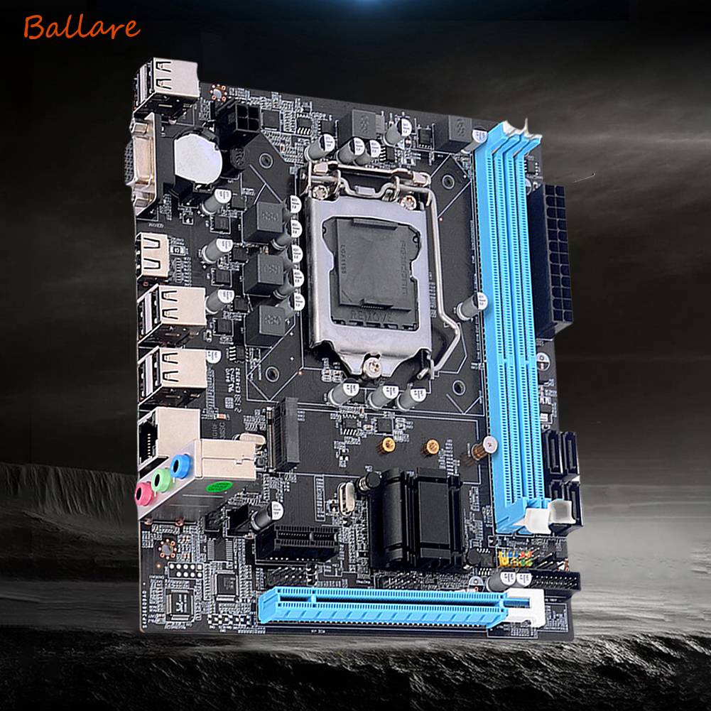 {Ready}H61 Motherboard 16GB Micro-ATX Desktops MainBoard LGA1155 Socket I3/I5/I7 CPU [Bellare.ph ...