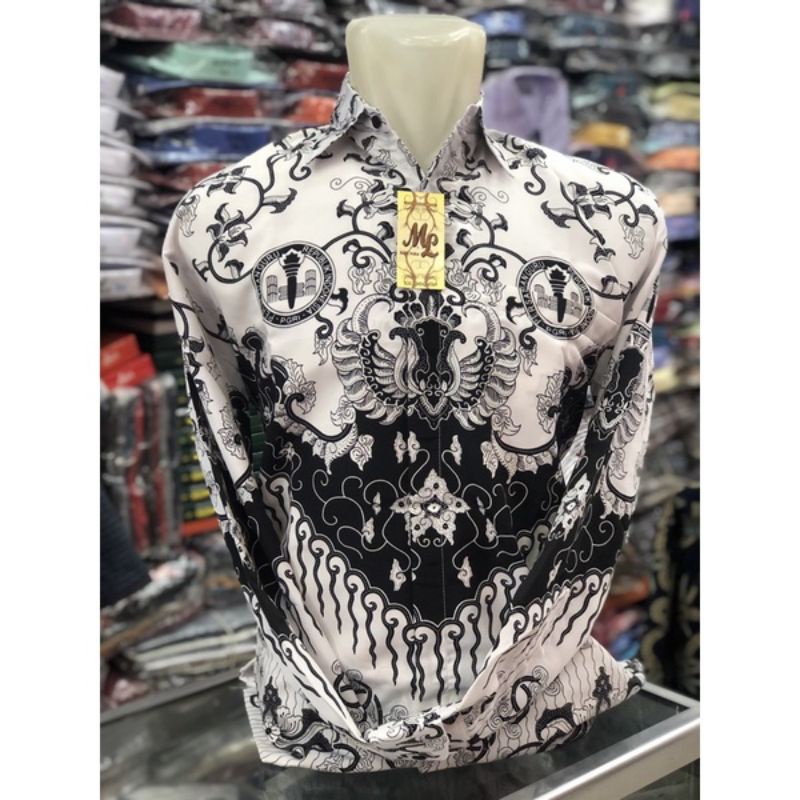 Kh-latest pgri Uniforms For Men And Women full Tricot pgri batik ...