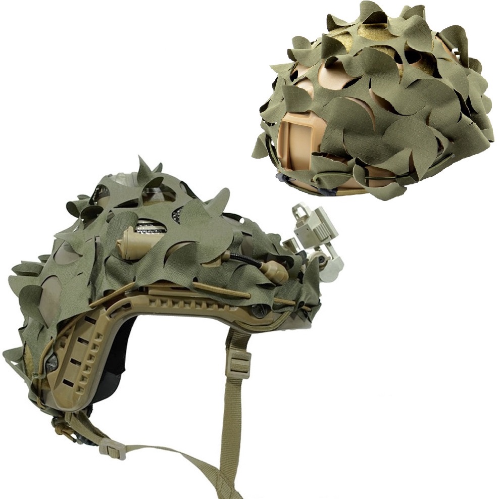 LUC Fast Helmet Camouflage Mesh Accessory 3D Helmet Cloth for FAST ...