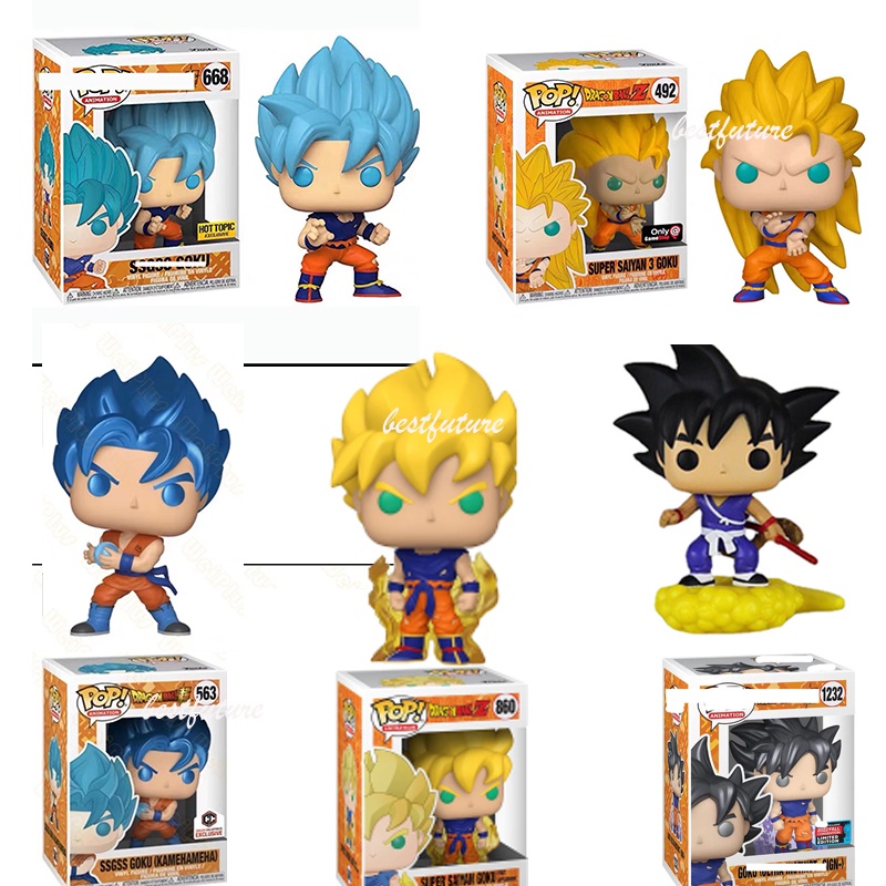 Funko Pop Dragon Ball Goku Action Figures Doll | Shopee Philippines