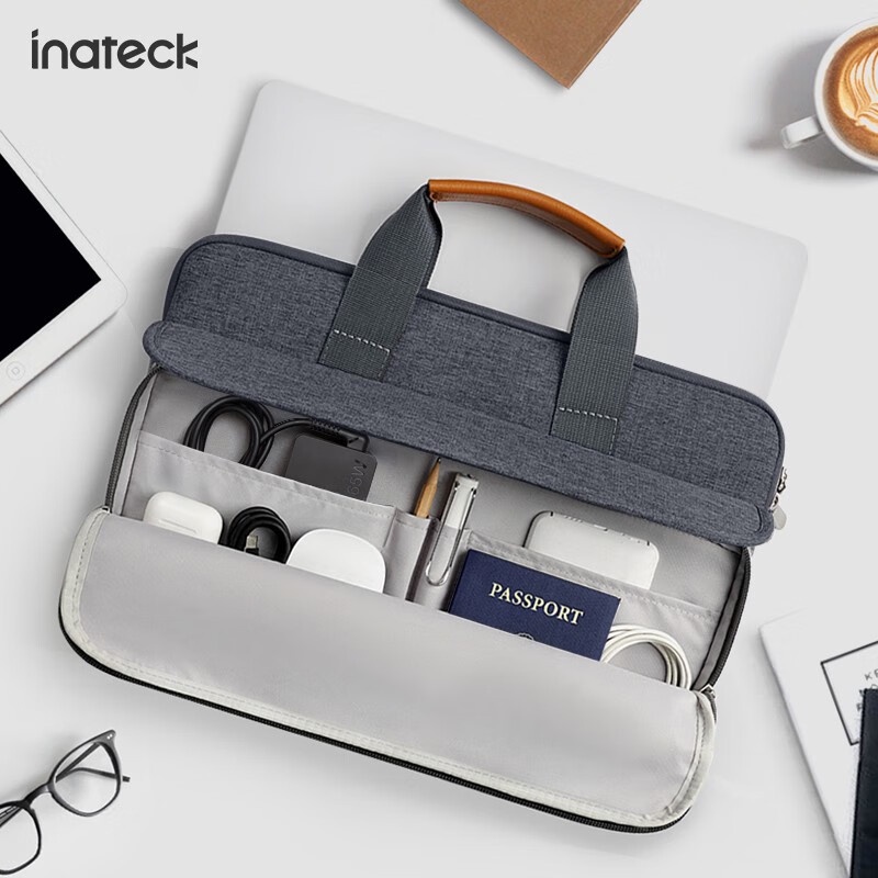 Inateck Laptop Bag Shoulder Handbag 13-15.6inch Commuter Bag Shock ...