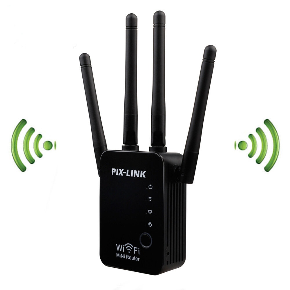 LV- WR16Q WiFi Repeater Pro 300Mbps Wireless Router Amplifier Repeator ...