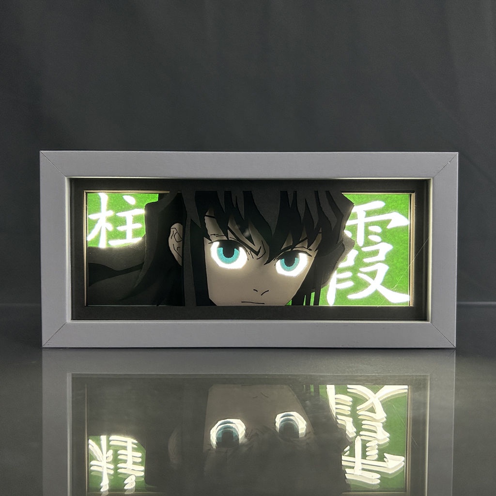 Anime Demon Slayer Light Box Home Creative Nightlight Manga Space ...
