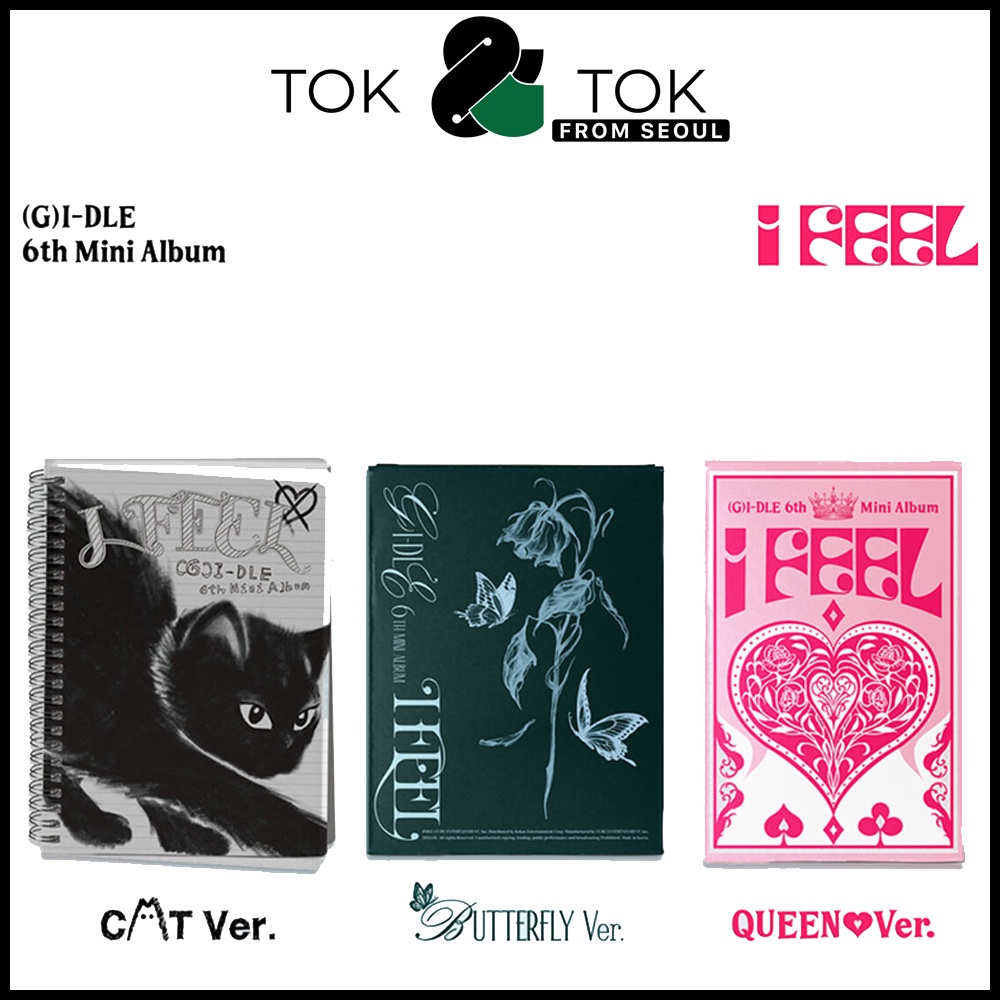 (G)I-DLE - 6th Mini Album [I FEEL] | Shopee Philippines