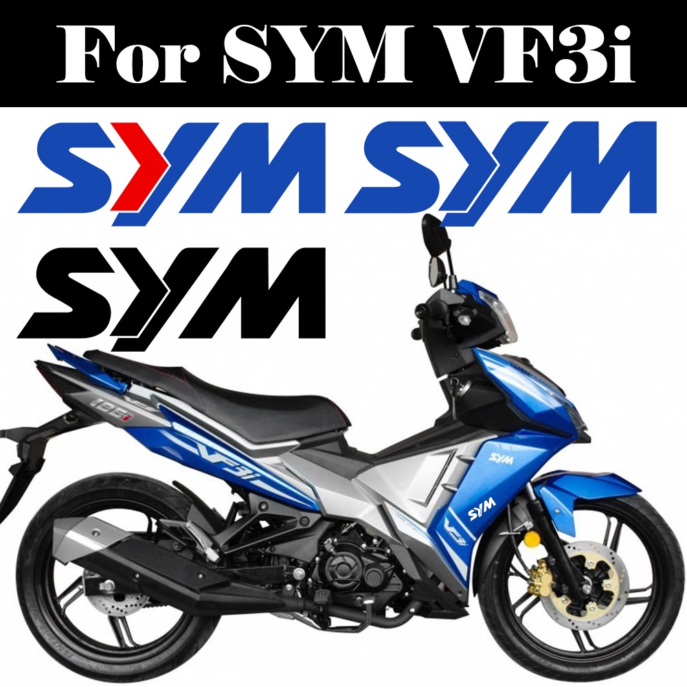 For SYM vf3i Motorcycle Reflective Sticker SYM Logo Emblem Decal ...