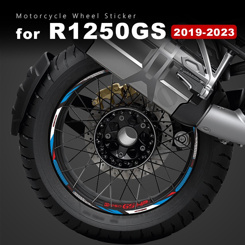 Motorcycle Wheel Sticker Waterproof Rim Stripe R1250GS 2023 for BMW ...