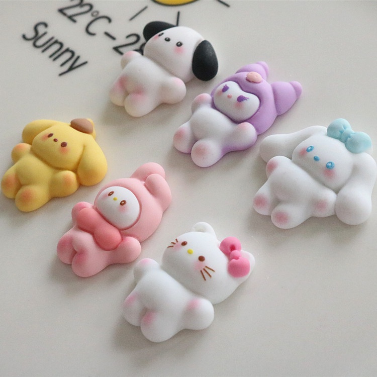 Cartoon Kuromi Anime Jibbitz Hello Kitty Sanrio Jibits Crocs Charm ...