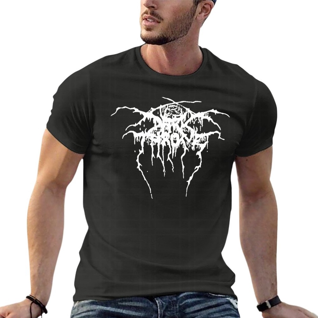 Darkthrone Logo Death Metal Band Oversized T Shirt Summer Mens Clothing ...