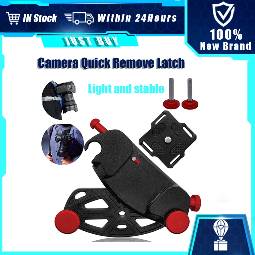 Metal Quick Release Camera Waist Belt Clip Strap Fit GoPro SLR Outdoor ...