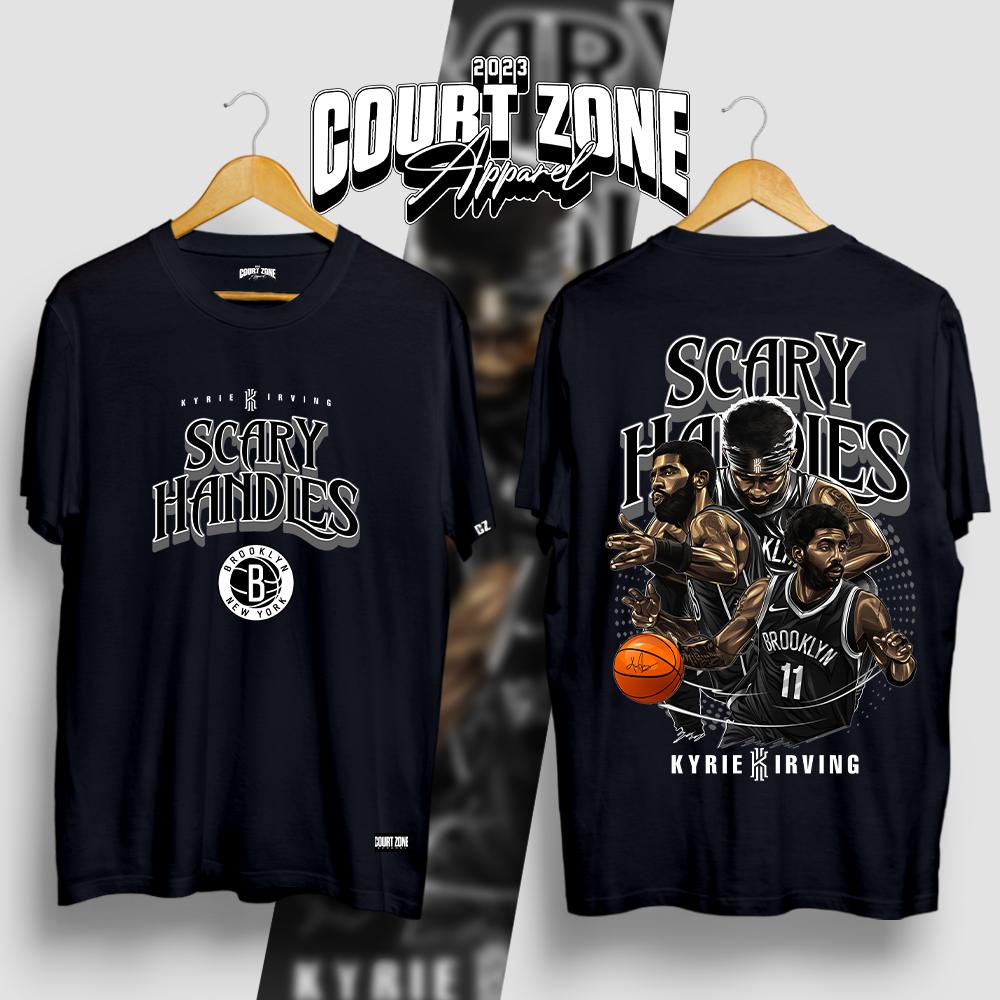 COURTZONE APPAREL SCARY HANDLE GRAPHIC COTTON TSHIRT FOR MEN AND WOMEN ...