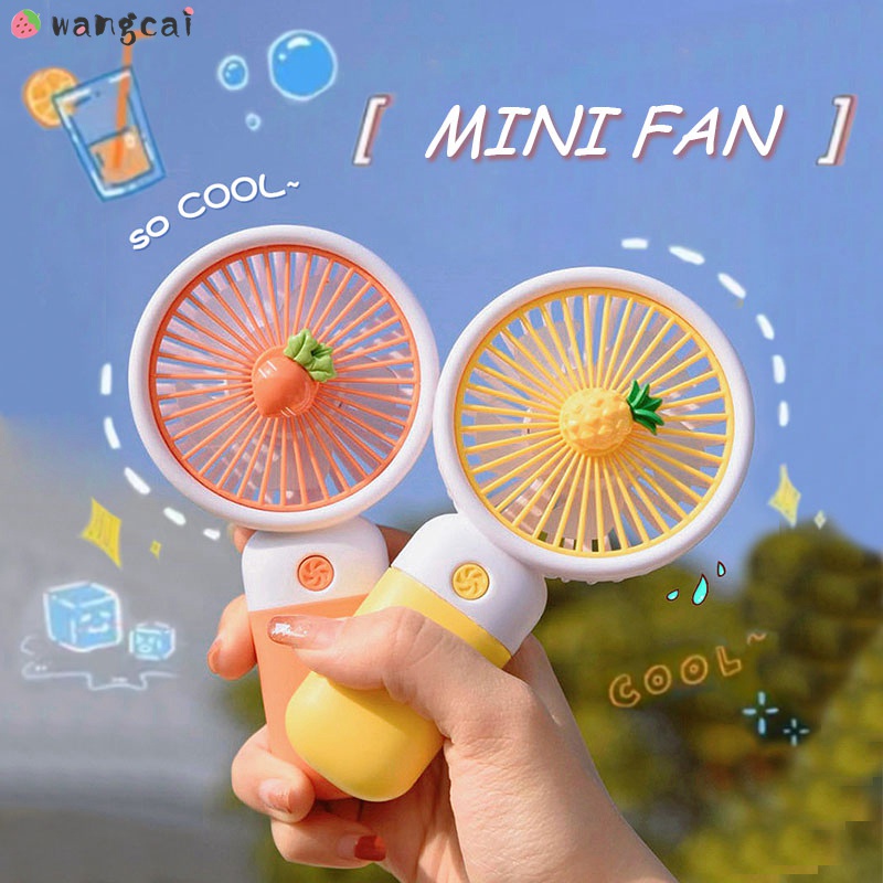 Portable Handheld Desktop Lanyard Hand Strap Mini Fans Rechargeable USB ...