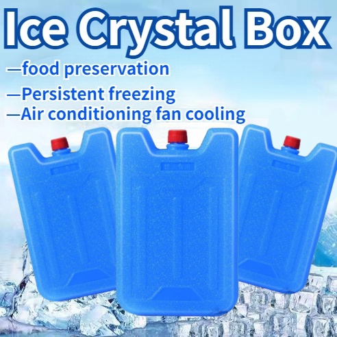 Ice Crystal Box 500ML Reusable Water Cooling Container Outdoor Home ...