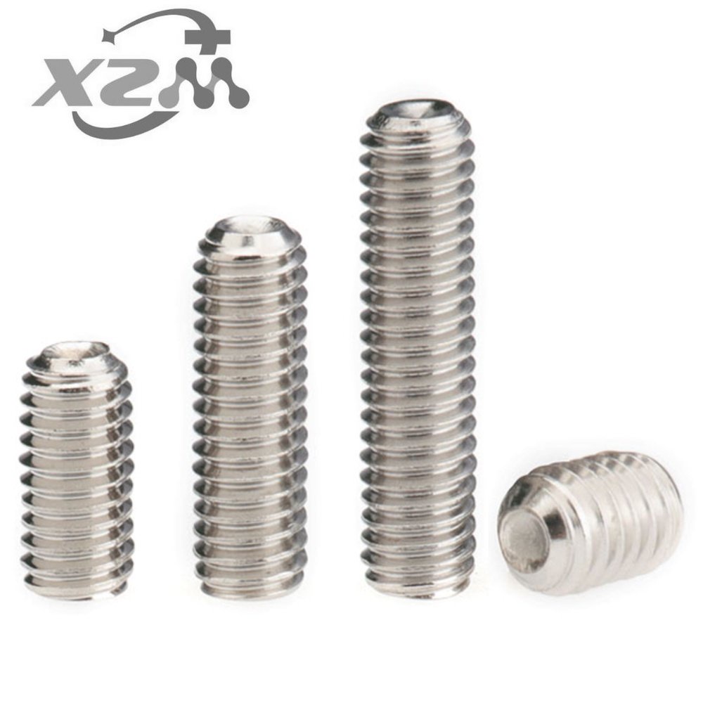 Complete Sizes1] SUS316 Allen Set Screw aka Blind Screw / Allen Hex Socket/Allen Socket Set ...