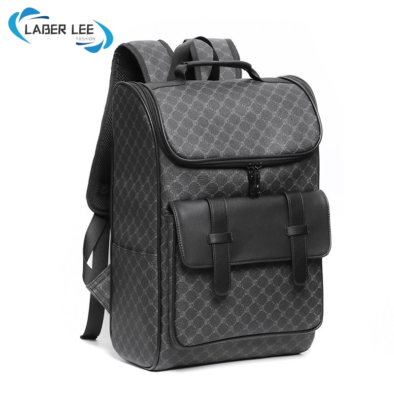 LABER LEE Large Capacity Men Backpack 15.6inch Business Computer Bag ...