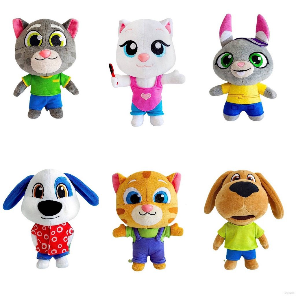 Talking Tom And Friends Plush Toys with Cloth Stuffed Dolls Gift For ...