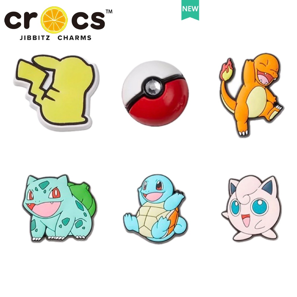 JJBXC cross charms Shoe Buckle Hole Shoe Accessories pokemon Pikachu ...