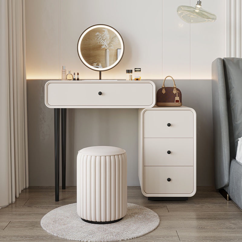 Modern Simple Dressing Table Bedroom Premium Storage Cabinet Integrated ...