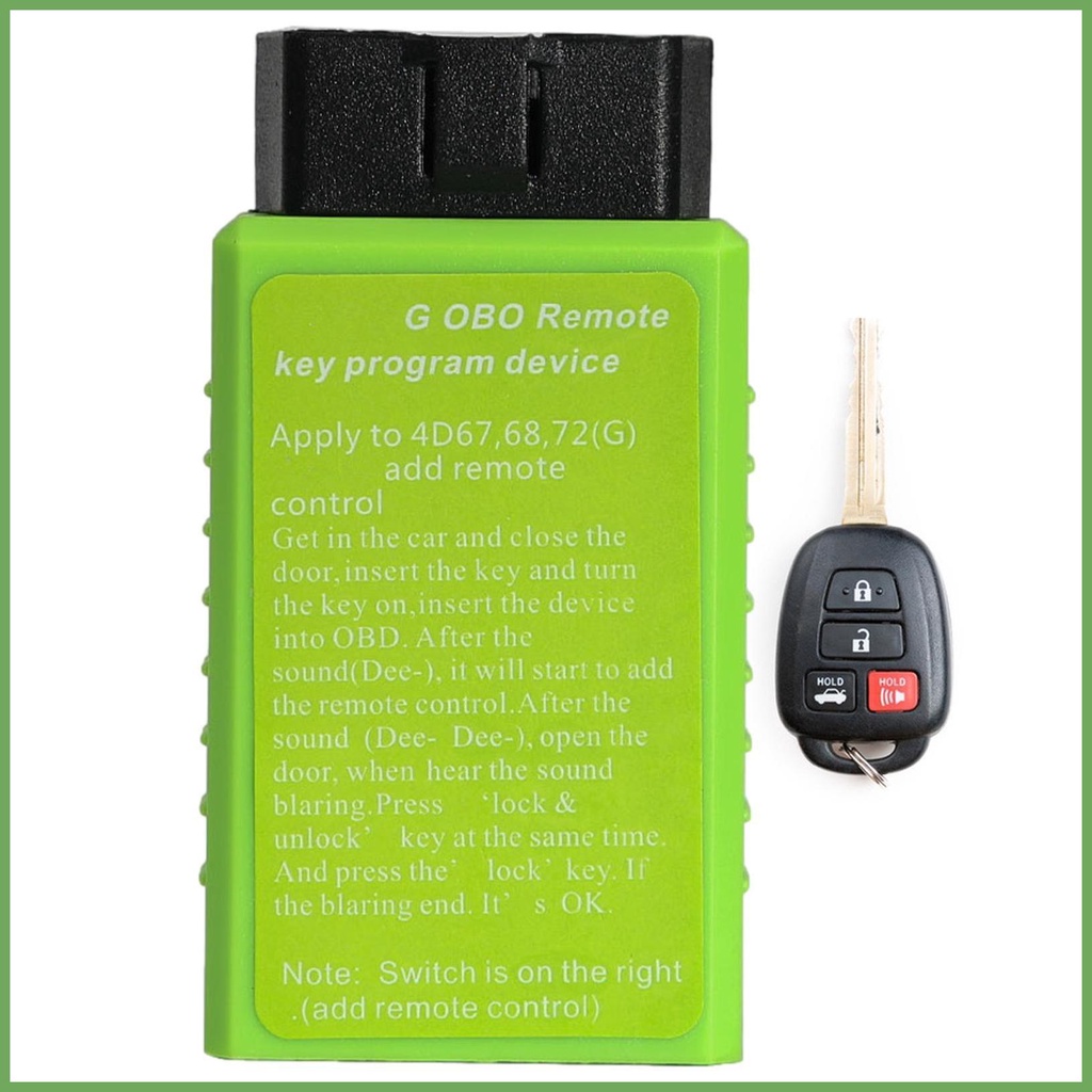 OBD2 For Toyota G Chip H Chip Vehicle OBD Remote Key Programming Device with Switch Add ...