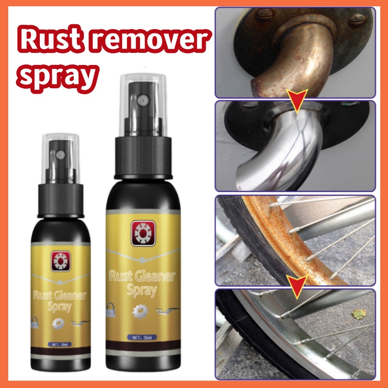 Rust Remover Spray Rust Cleaner Spray Car Rust Inhibitor Maintenance ...