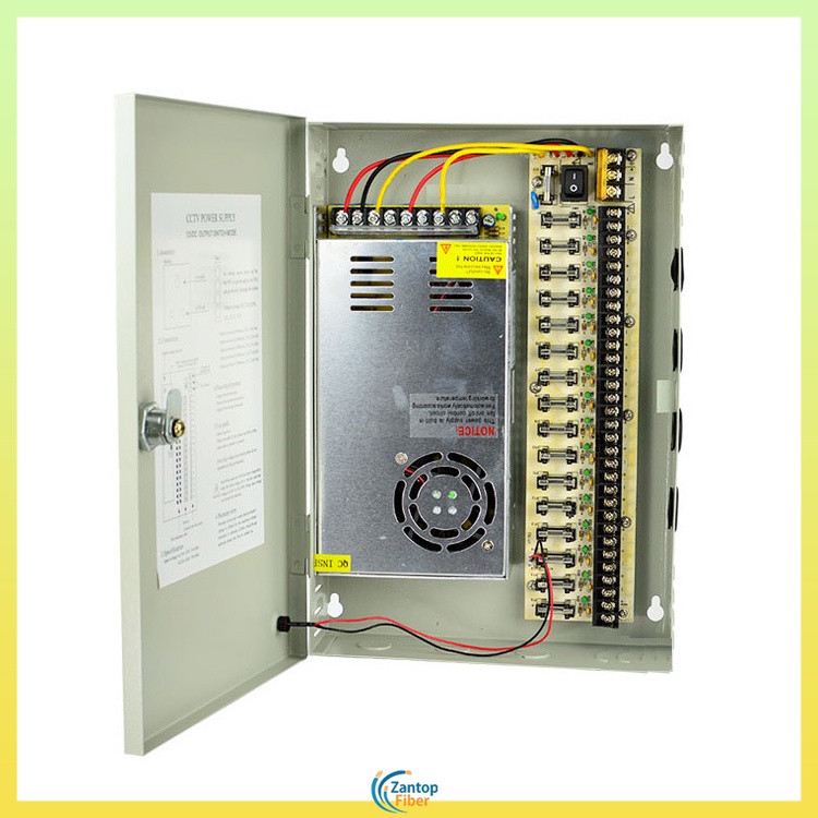 12V 5A/10A/20A/30A Fused Centralized Distributed Power Supply Power ...