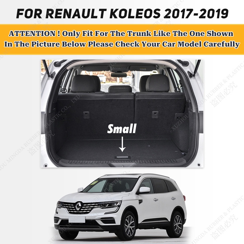Car Trunk Mat For Renault Koleos SUV 2017 2018 2019 Custom Car ...