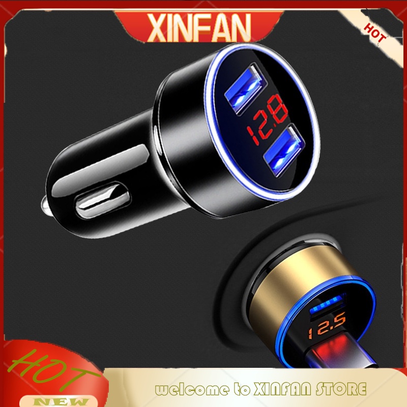 XINFAN Car Charger For Smart Phone USB Adapter Mobile Phone Charger ...