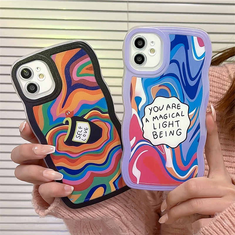 Casetify Watercolor Label Casing OPPO A12 A12E A7 A5 A5S A15 A15S A17 ...