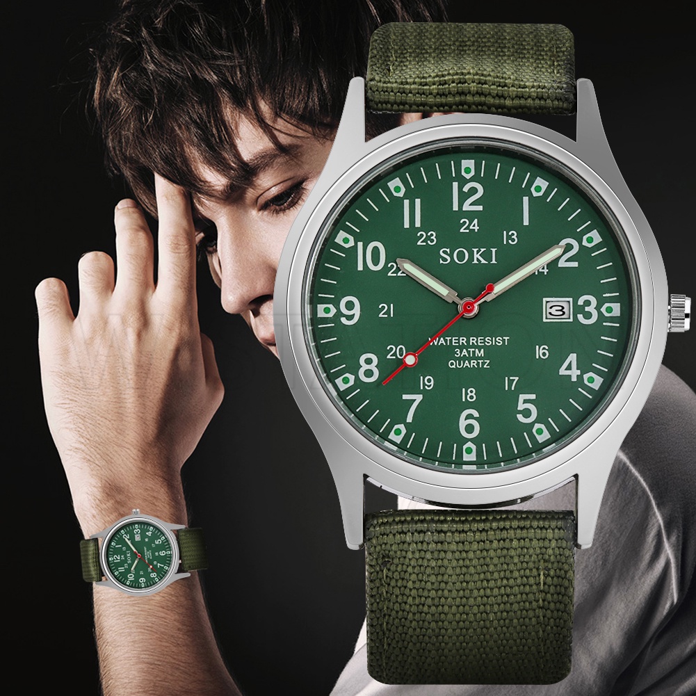 Men&Women Ultra Thin Fashion Simple Style Watches / High Quality Nylon ...