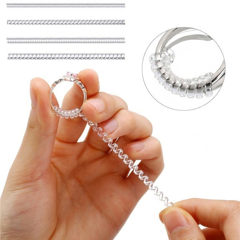 Ring Size Adjuster For Loose Rings / Invisible Transparent Ring Size ...