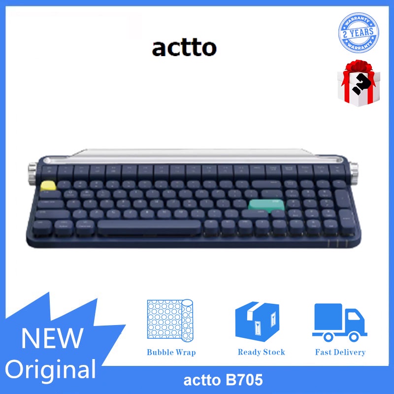 actto B705 wireless Bluetooth mechanical keyboard | Shopee Philippines