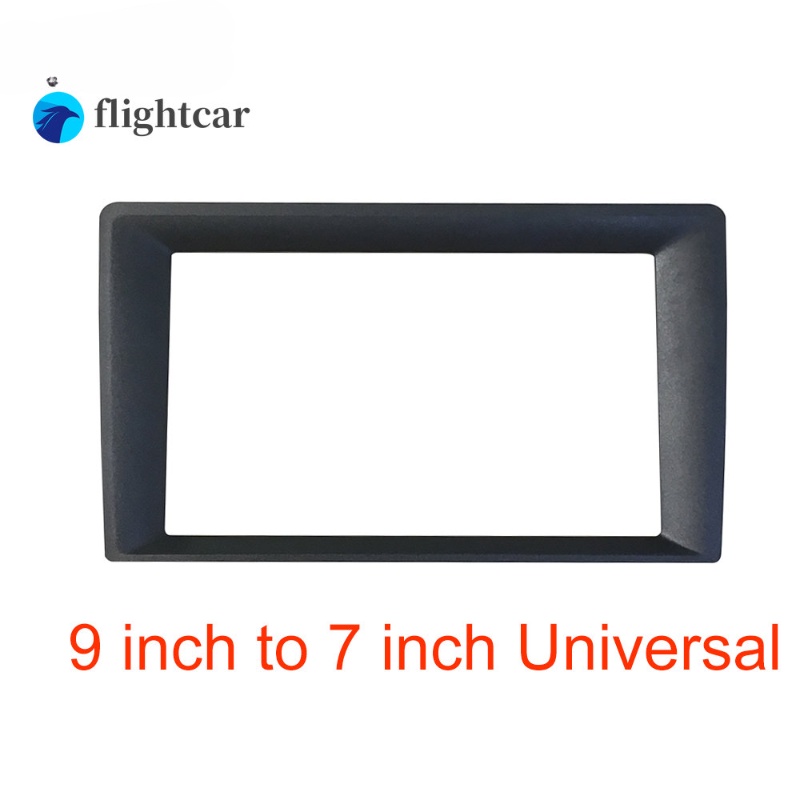 Flightcar Universal 9 Inch To 7 Inch Radio Frame 2din Head Unit Fascia ...