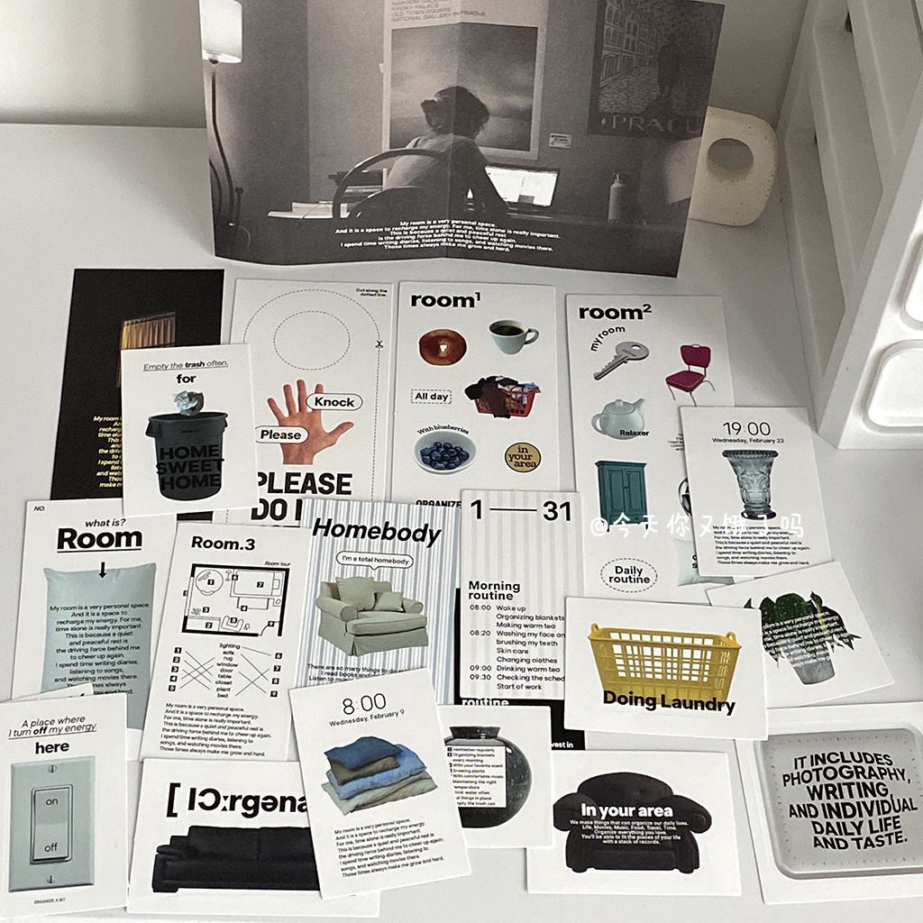 oom Sticker Pack Character Magazine Landscape Vintage Handbook ...