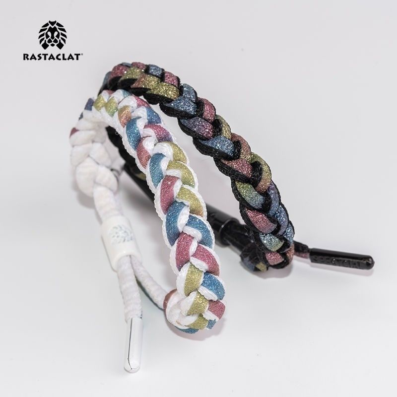 RASTACLAT reflective bracelet with box, multicolor couple bracelet ...