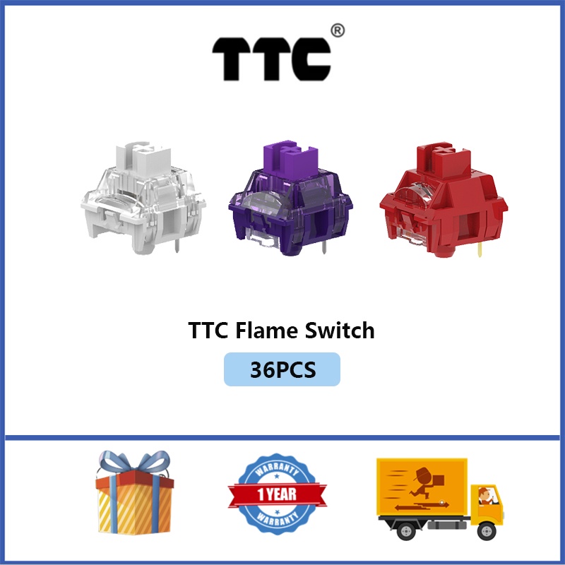 TTC Flame Purple Switch/Flame Snow Switch/Flame Red Switch/Linear ...