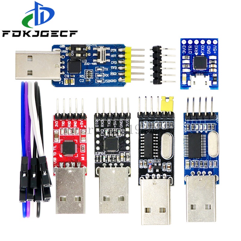 CP2102 Micro USB 2.0 to UART TTL 5PIN Connector Module Serial Converter ...