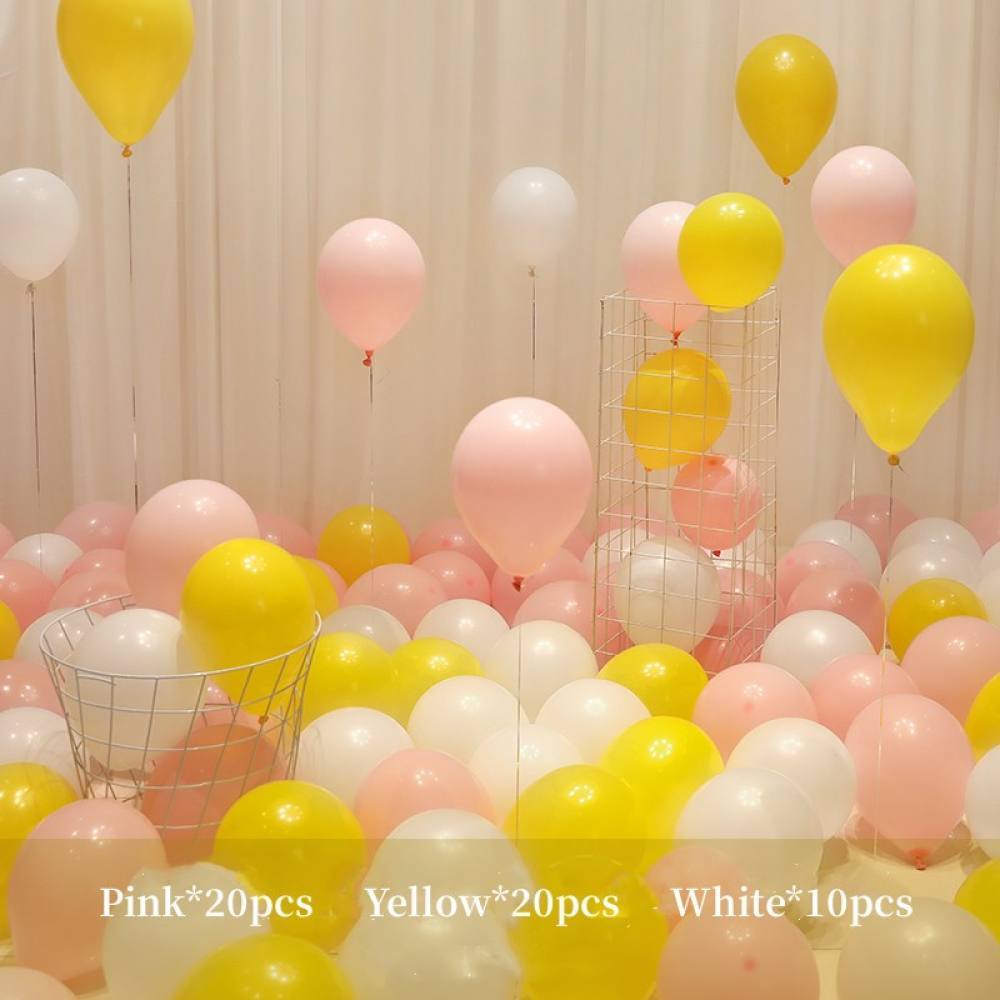 50pcs Balloons Set Blue Theme Birthday Party Decorations Package Baby ...