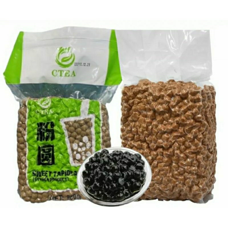Black Tapioca Pearls 900g Boba Pearls CTEA Sinkers Milktea Supplies ...