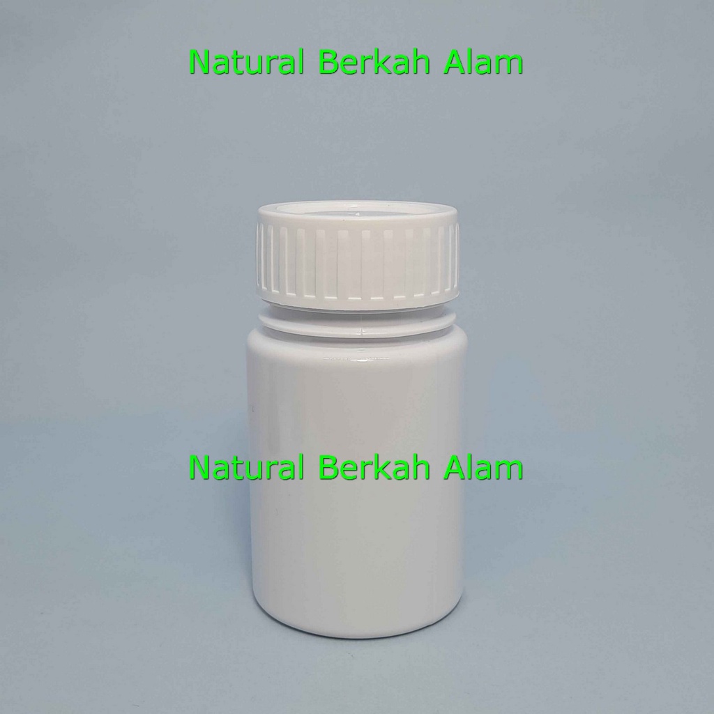 PUTIH Ps Bottle 180 ml White Neck 45 + Plug / Capsule Bottle / Medicine ...