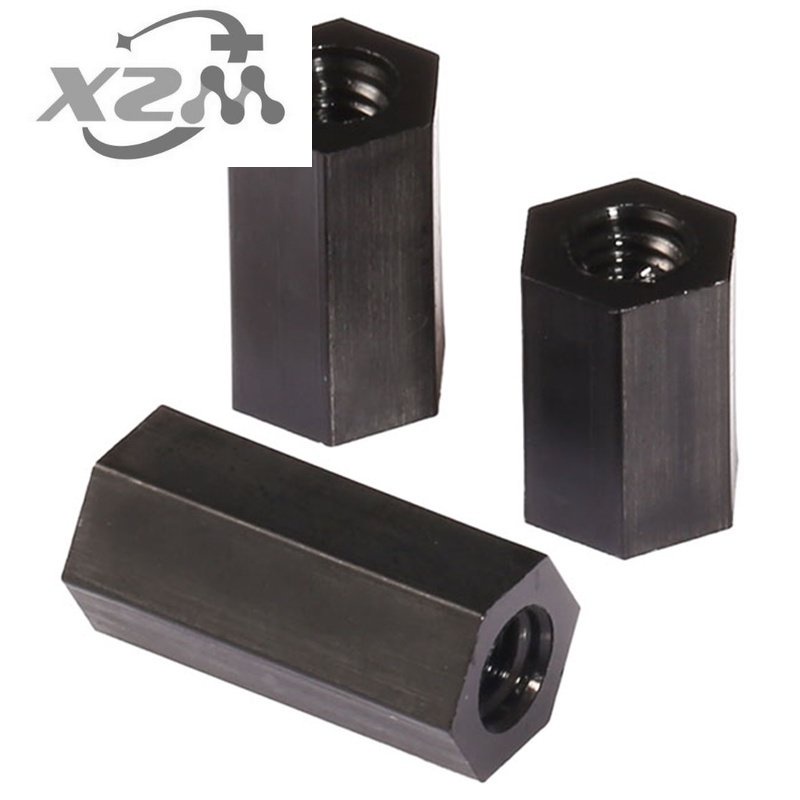 Complete Sizes] Black Hexagon Internal Thread Nylon Dual Pass Column M2 ...