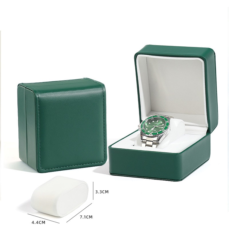 PU Watch Storage Box Valentine's Day Single Watch Box Watch Display ...