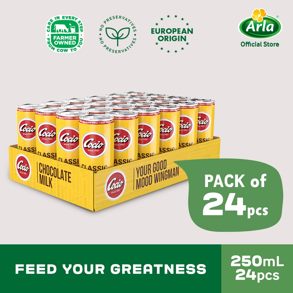 Arla Cocio Classic in Can 250ml 24-Pack | Shopee Philippines