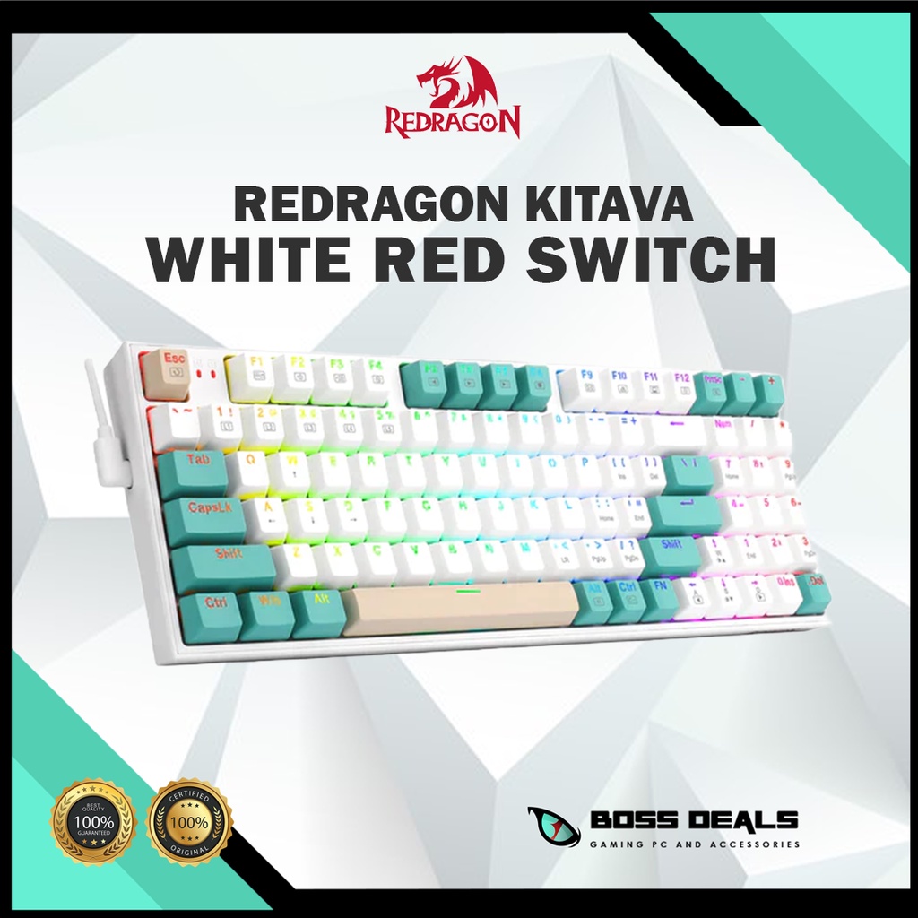 REDRAGON KITAVA RGB MECHANICAL KEYBOARD | Shopee Philippines
