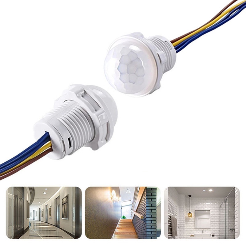 1-3Pcs Closet PIR Sensor Detector Lighting Switch 110V 220V LED PIR ...