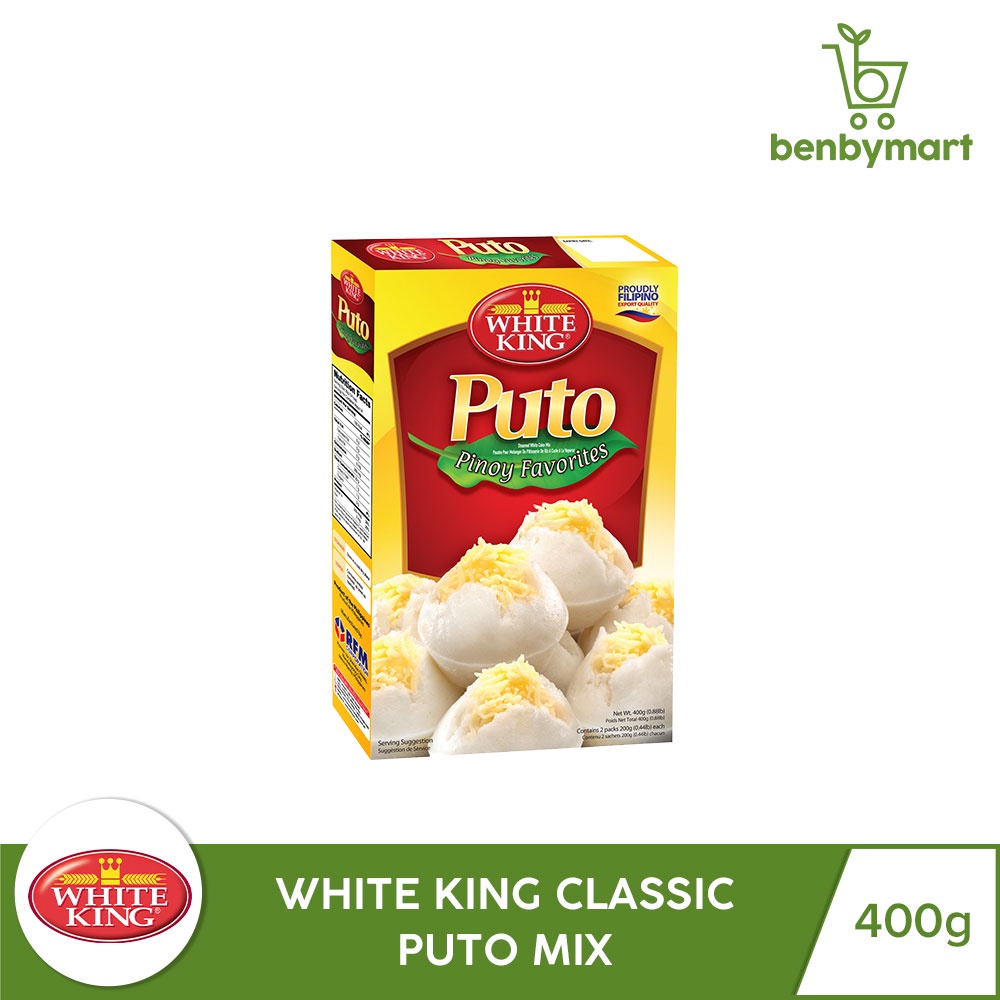 White King Classic Puto Mix 400g | Shopee Philippines