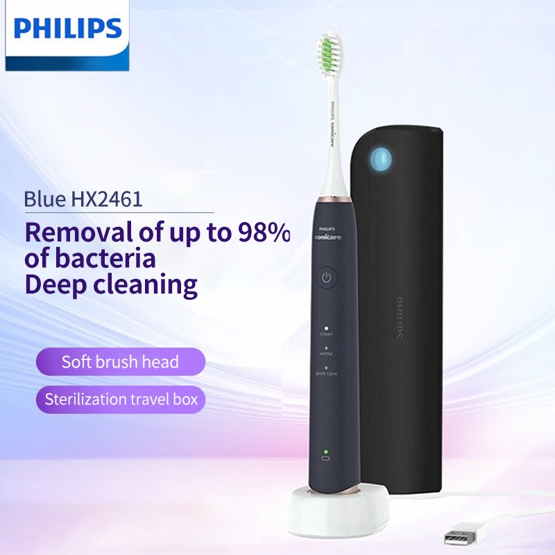 Philips Electric Toothbrush DuPont Bristles Whitening and Cleaning ...
