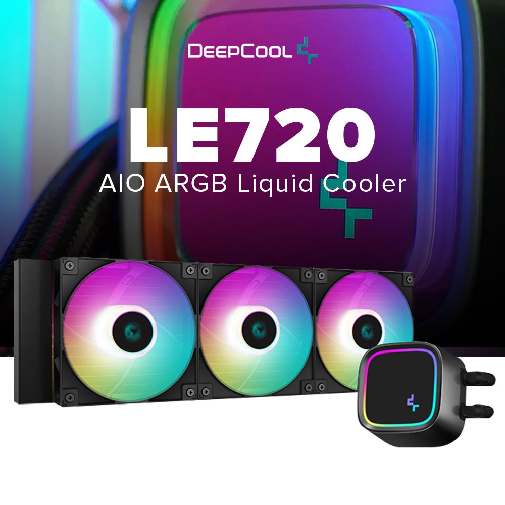 EasyPC Deepcool LE520 and LE720 AIO cpu Liquid Cooler| Hydro Bearing ...