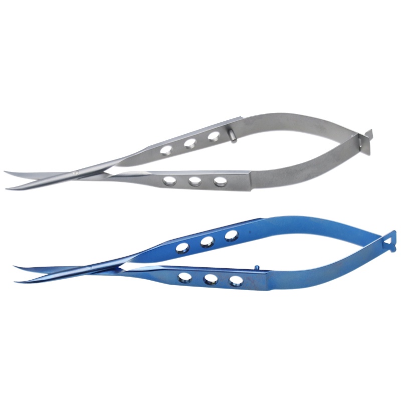 12cm Conjunctival Scissors Blunt Curved Head Eye Micro Scissors ...