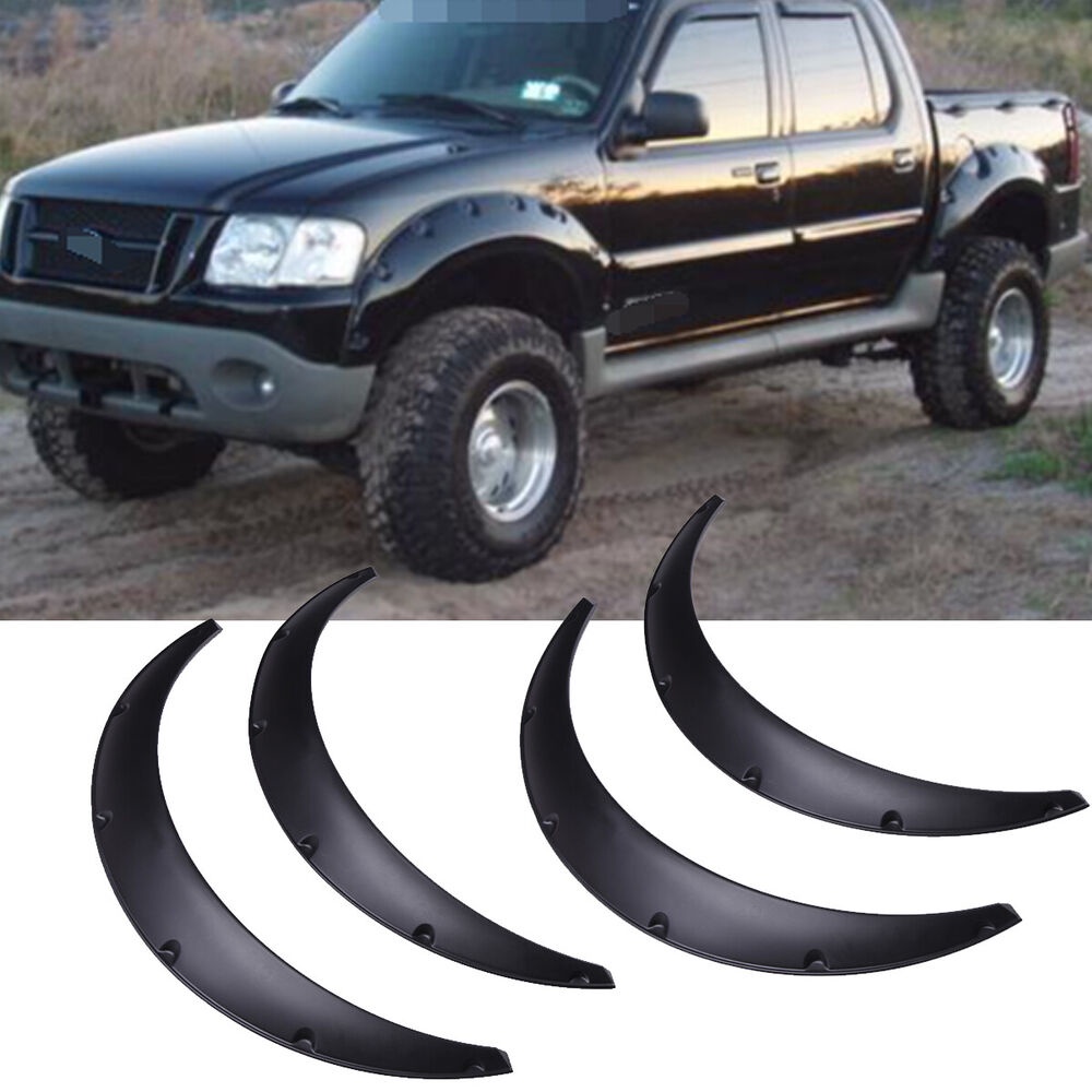 LANTOP For Ford Explorer 2010-2022 Car Wheel Arch Fender Flares ...
